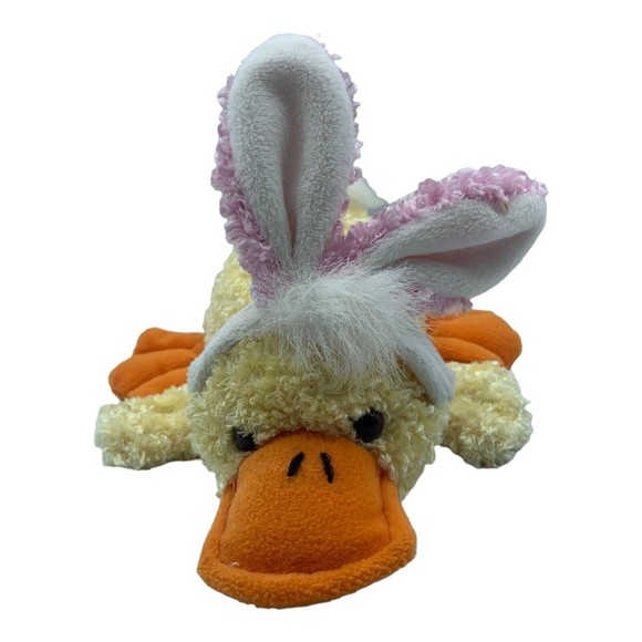 dandee | Toys | Dan Dee Yellow Duck Platypus Bunny Rabbit Ears 2 Plush ...